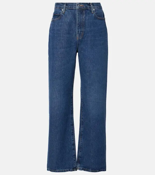 FRAME Le Jane Ankle High-rise Straight Jeans