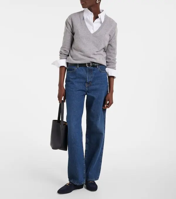 FRAME Le Jane Ankle High-rise Straight Jeans
