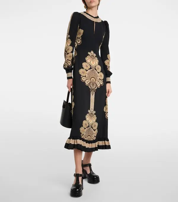 Etro Floral Maxi Dress