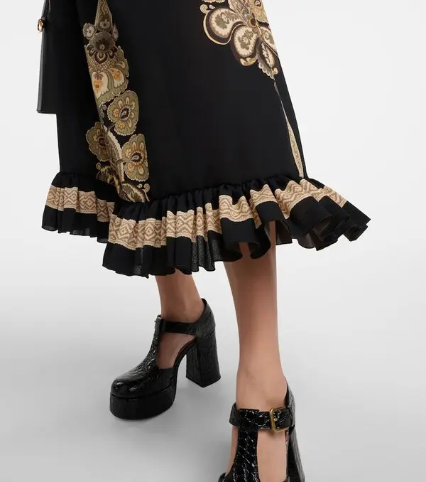 Etro Floral Maxi Dress