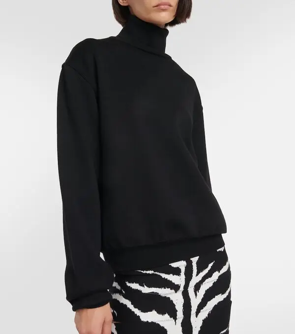 Alaïa Wool-blend Turtleneck Sweater