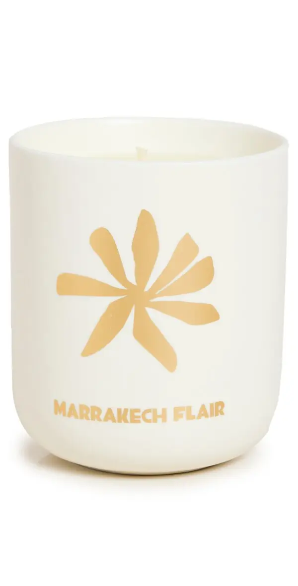 Assouline Marrakech Flair Travel From Home Candle - White
