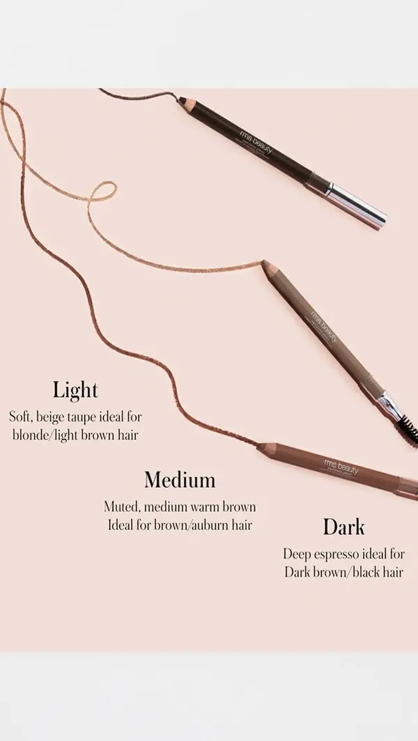 RMS BEAUTY Back2brow Pencil 0.038oz / 1.1 - Medium