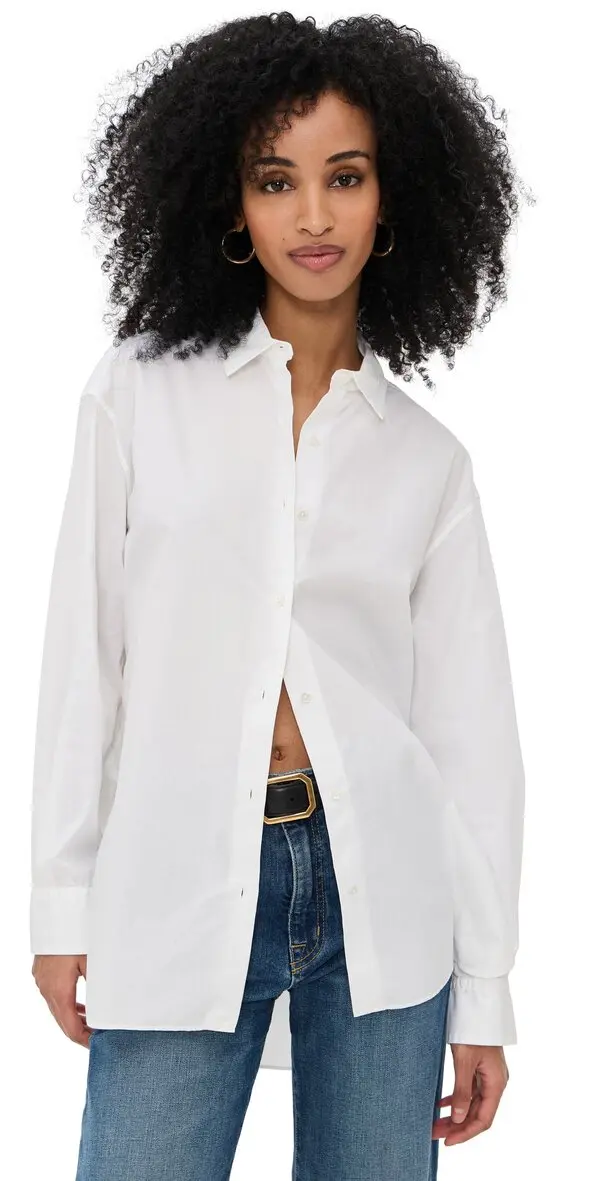 NILI LOTAN Yorke Shirt - White