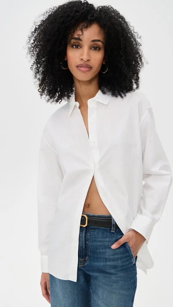 NILI LOTAN Yorke Shirt - White