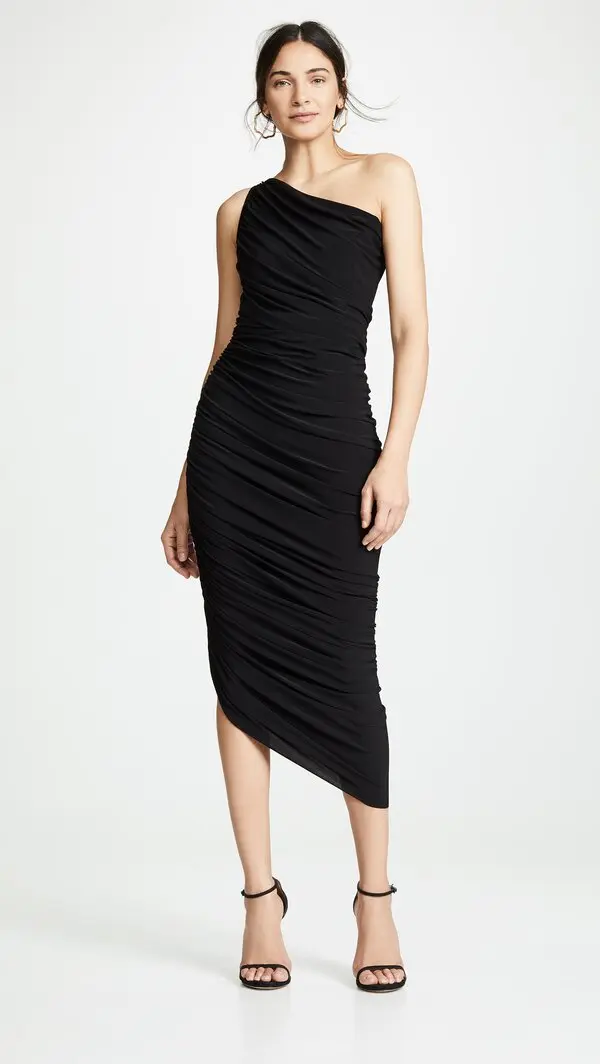 Norma Kamali Diana Gown - Black