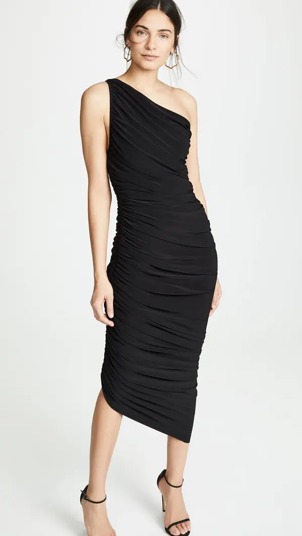 Norma Kamali Diana Gown - Black