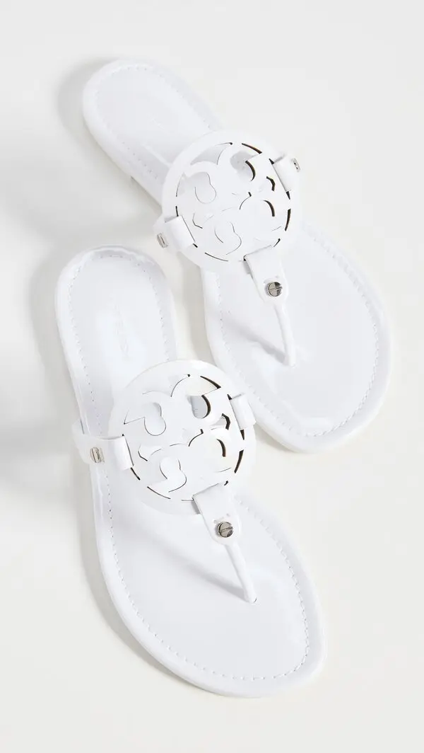 Tory Burch Miller Logo Sandals