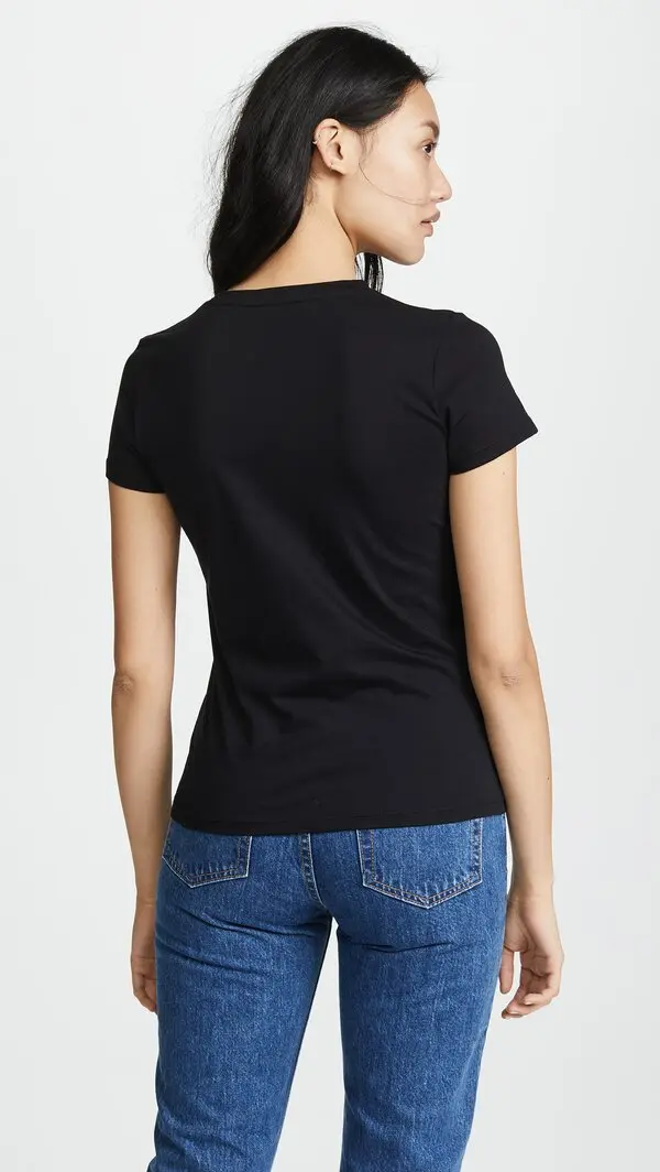 Vince Essential Crew Tee - Black