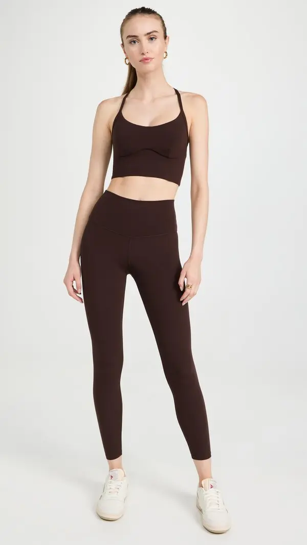 Varley Always High Leggings 25 - Coffee Bean