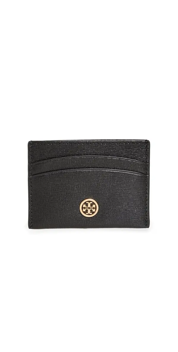 Tory Burch Robinson Card Case - Black