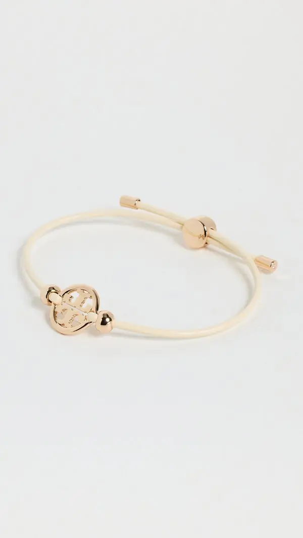 Tory Burch Icon Slider Bracelet - Tory Gold/ivory