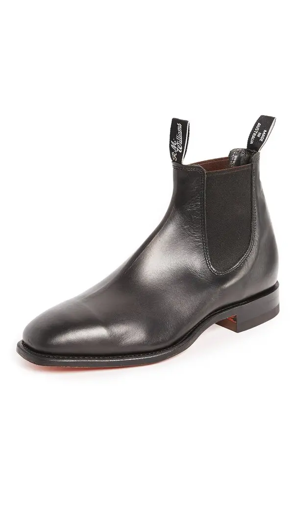 R.m. Williams Classic Leather Chelsea Boots - Black