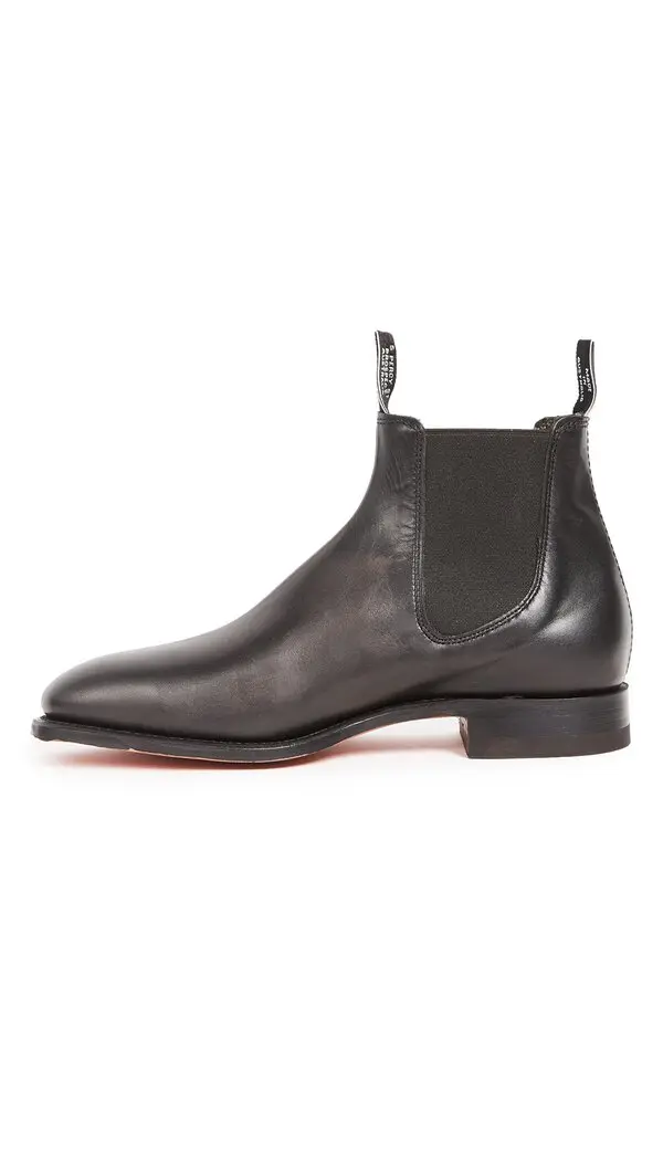R.m. Williams Classic Leather Chelsea Boots - Black