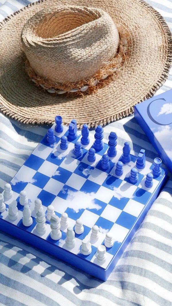 PRINTWORKS The Art Of Chess Clouds Blue