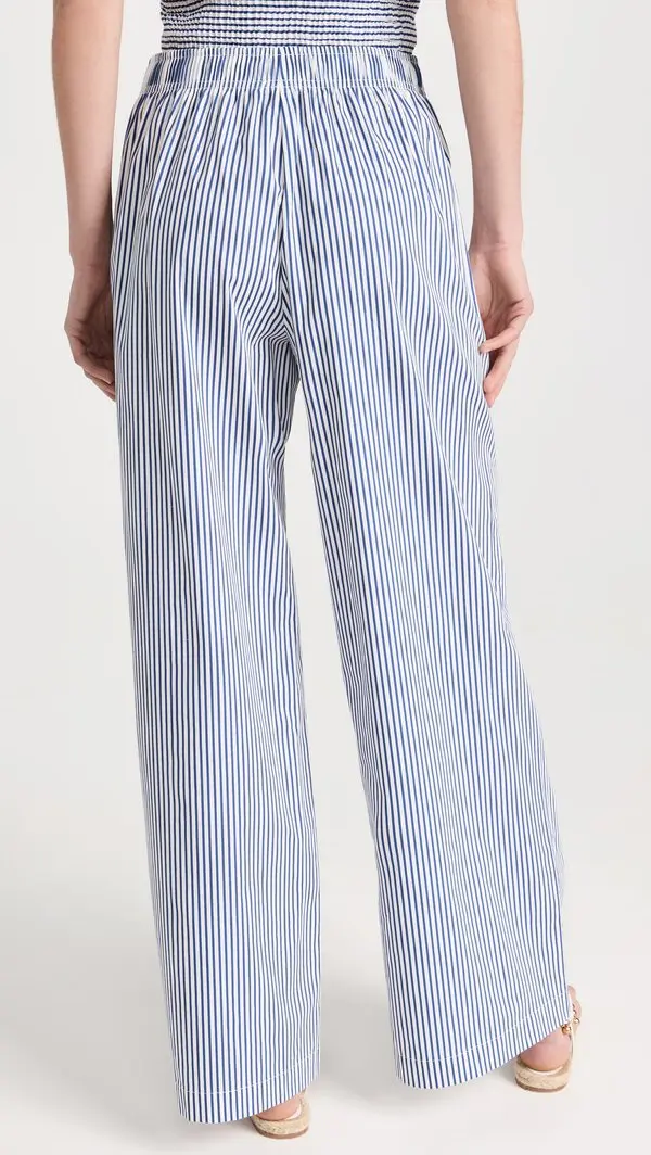 Donni. Striped Poplin Pants
