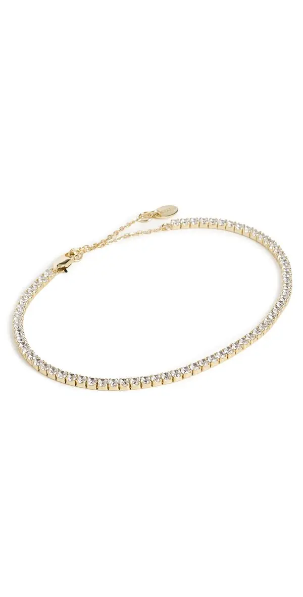 Shashi Tennis Bracelet - Gold