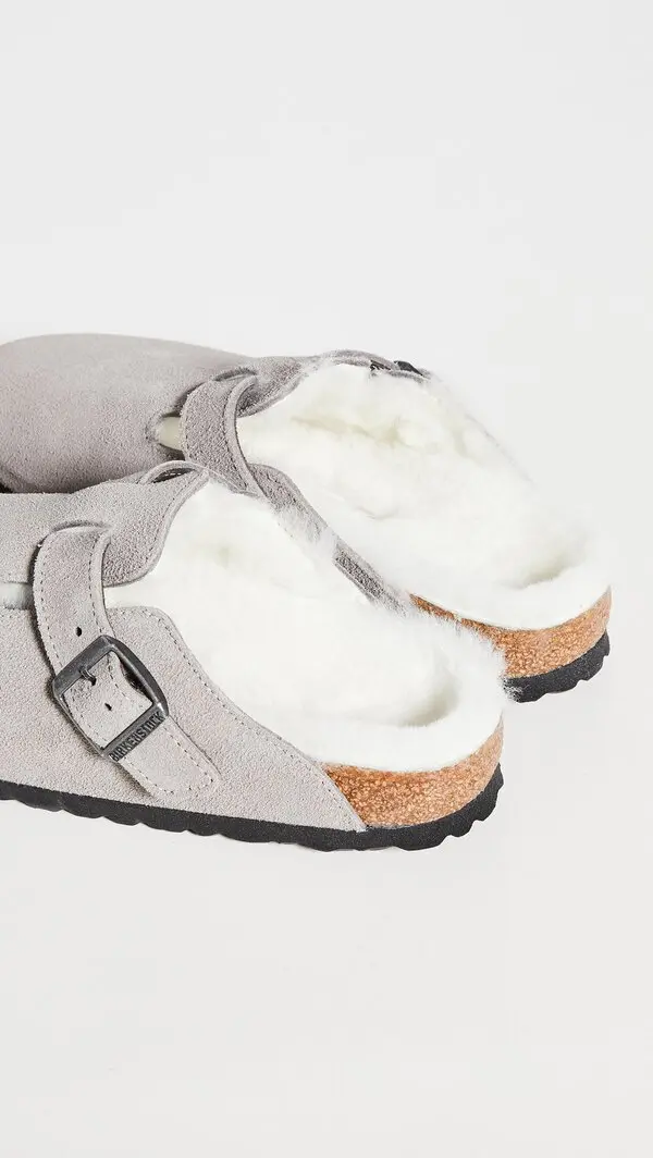 BIRKENSTOCK Boston Shearling Clogs
