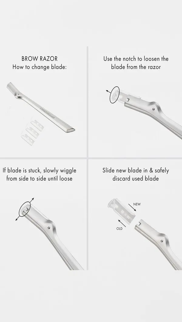 TWEEZERMAN Brow Razor - No Color