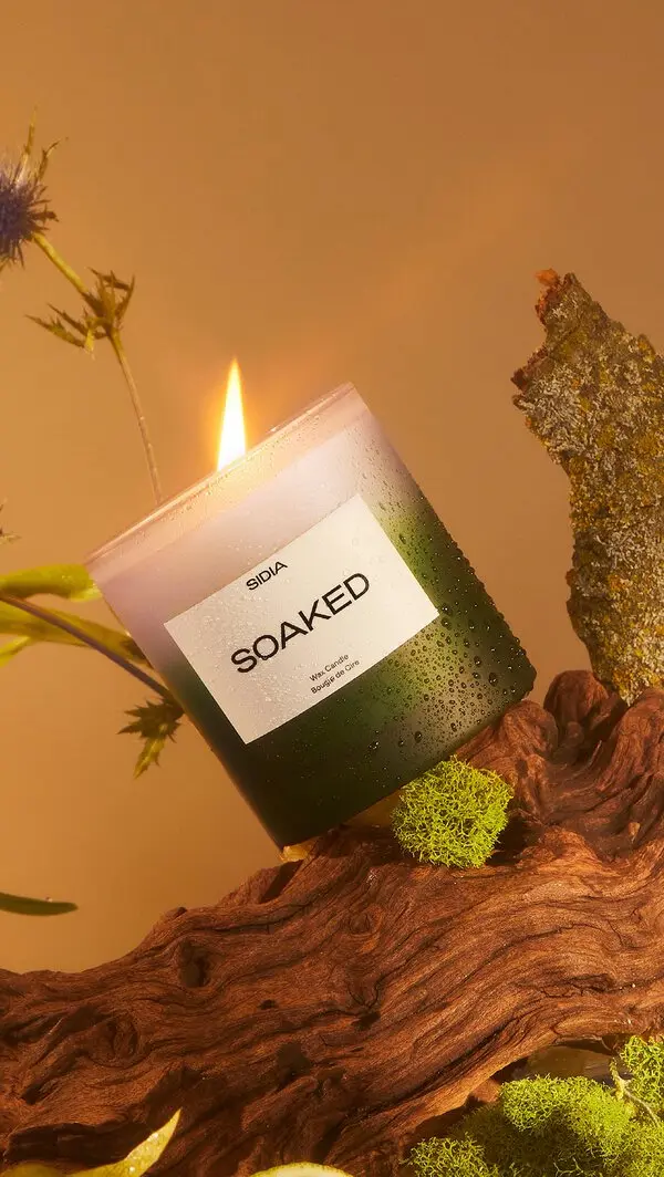 SIDIA Soaked Candle 8.1 Oz/240
