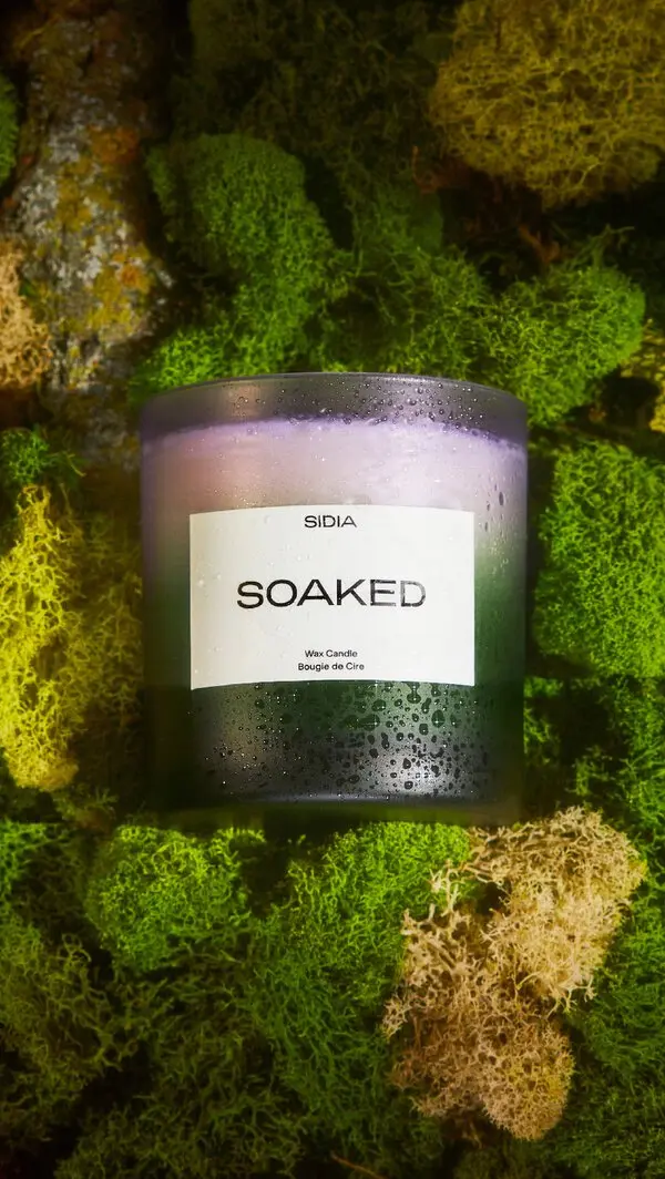 SIDIA Soaked Candle 8.1 Oz/240
