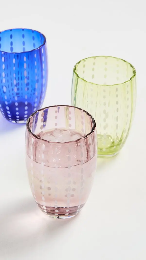 ZAFFERANO Perle Tumbler Set Of 2