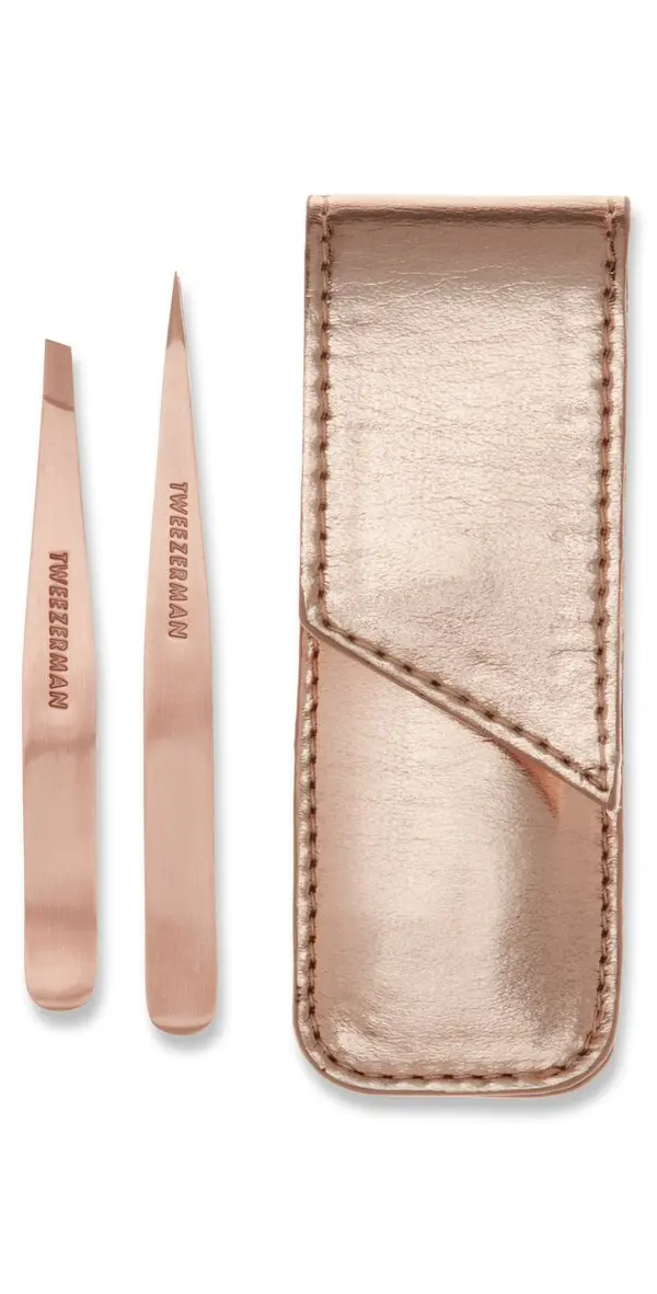 TWEEZERMAN Rose Gold Petite Set - No Color