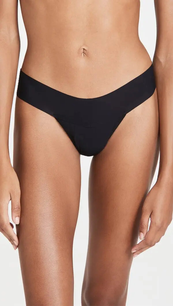 Hanky Panky Breathe Natural Rise 3 Pack - Black/taupe/bliss