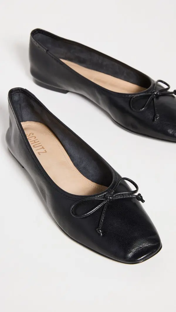 Schutz Arissa Flats - Black