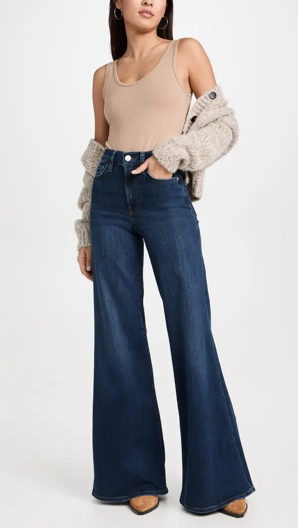 FRAME Le Palazzo Wide-leg Jeans