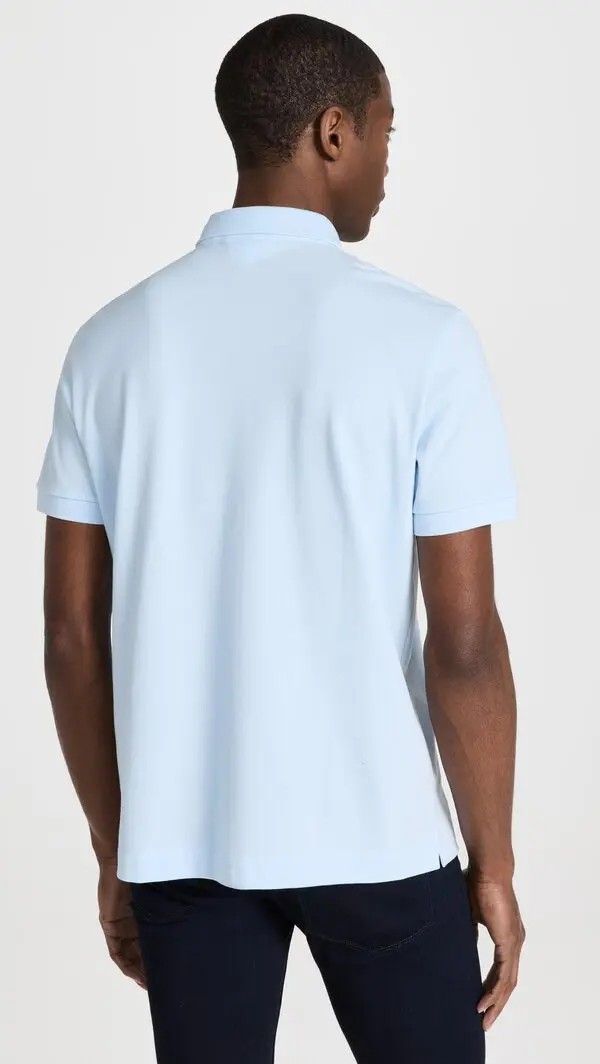 Lacoste Stretch Cotton Paris Polo - Light Blue