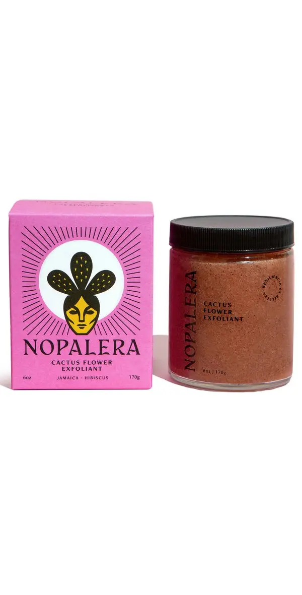NOPALERA Hibiscus Cactus Flower Exfoliant Scrub 7 Oz./ 200 - Jamaica / Hibiscus