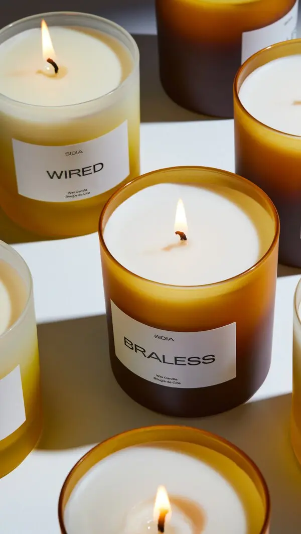 SIDIA Wired Candle 8.1 Oz/240 - No Color