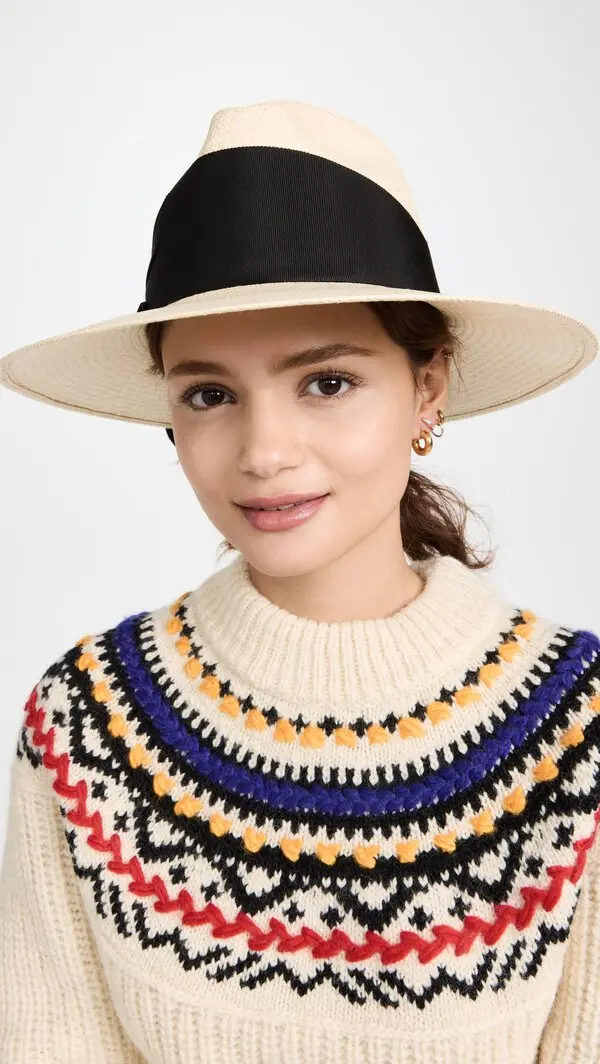 Freya Gardenia Straw Hat - Natural