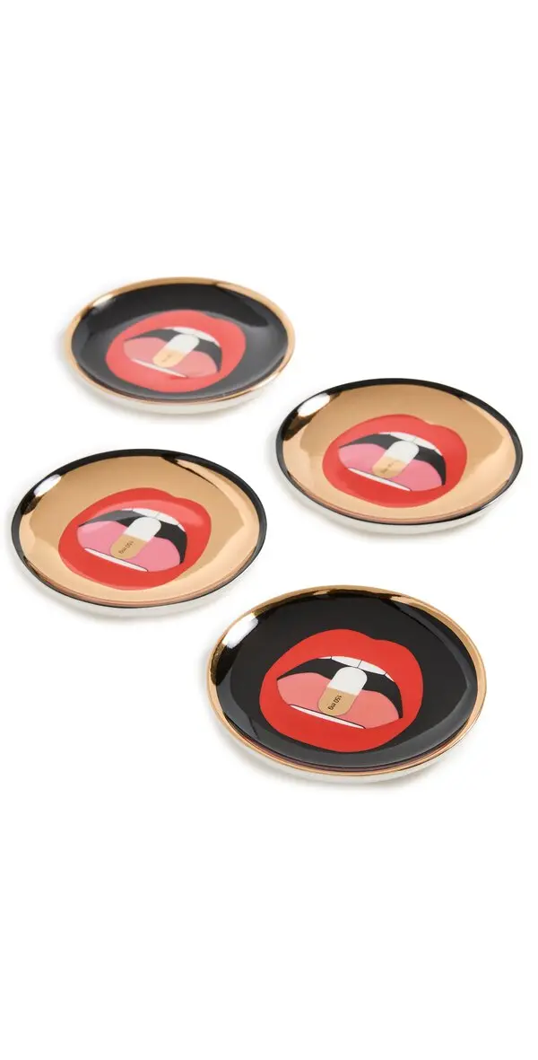 Jonathan Adler Full Dose Coasters - Multi
