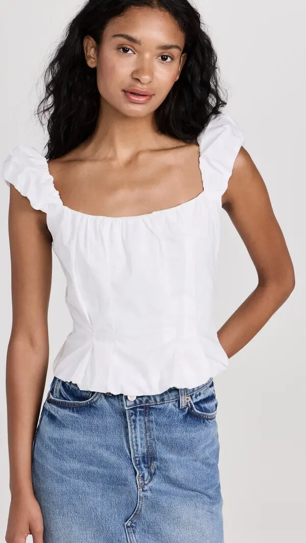Lioness Almost Famous Pleated Top