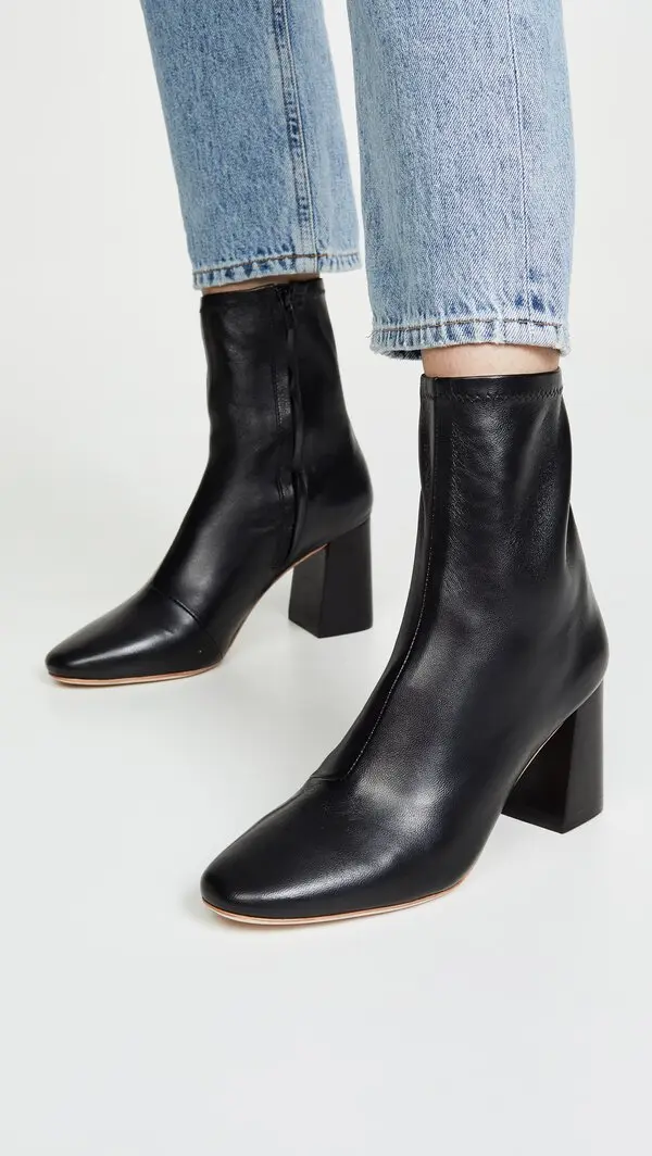 LOEFFLER RANDALL Elise Ankle Booties - Black