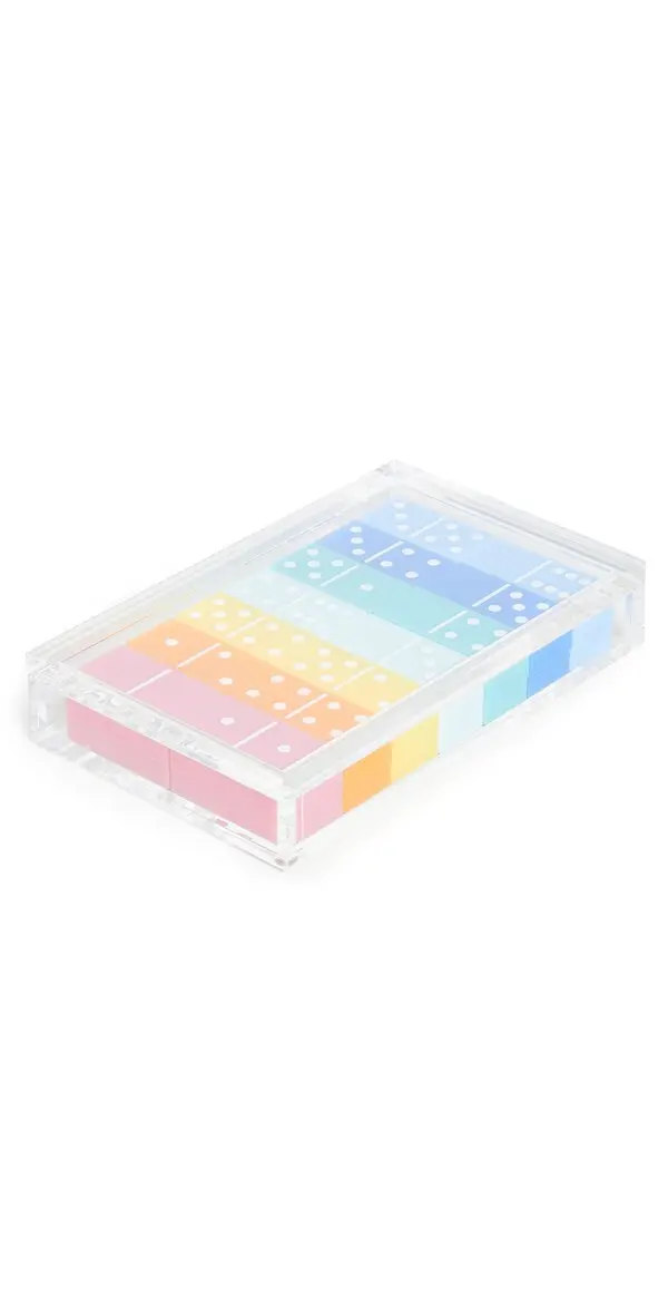 TIZO DESIGN Lucite Domino Set - One-color