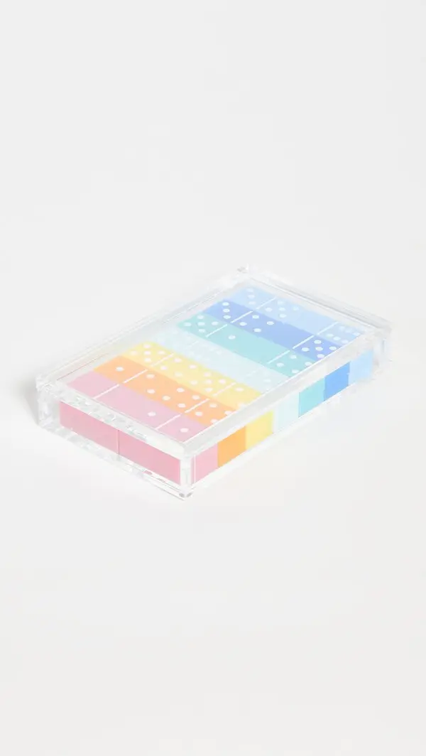 TIZO DESIGN Lucite Domino Set