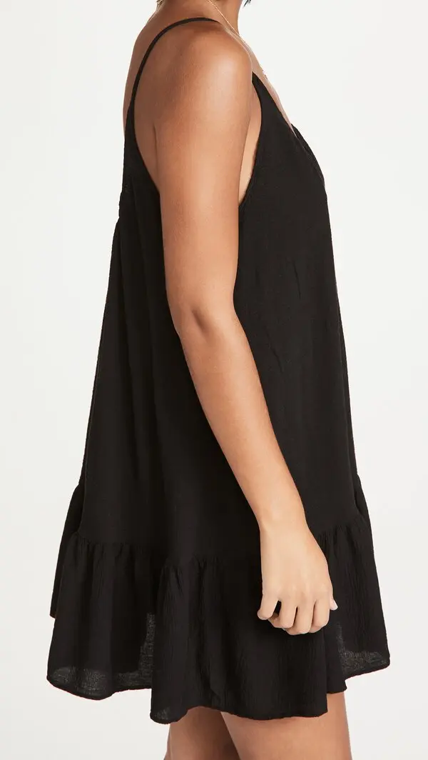 9seed st tropez mini dress ST TROPEZ ruffle mini