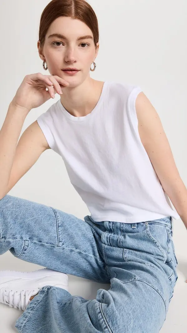 AMO Sleeveless Babe Tee