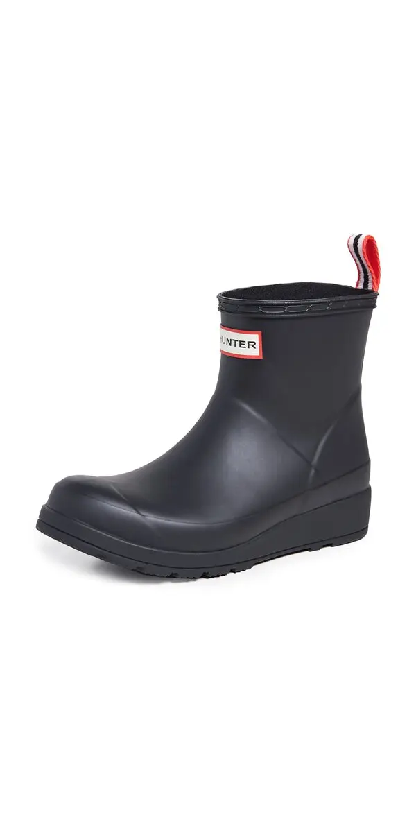 Hunter Original Short Play Boots - Black