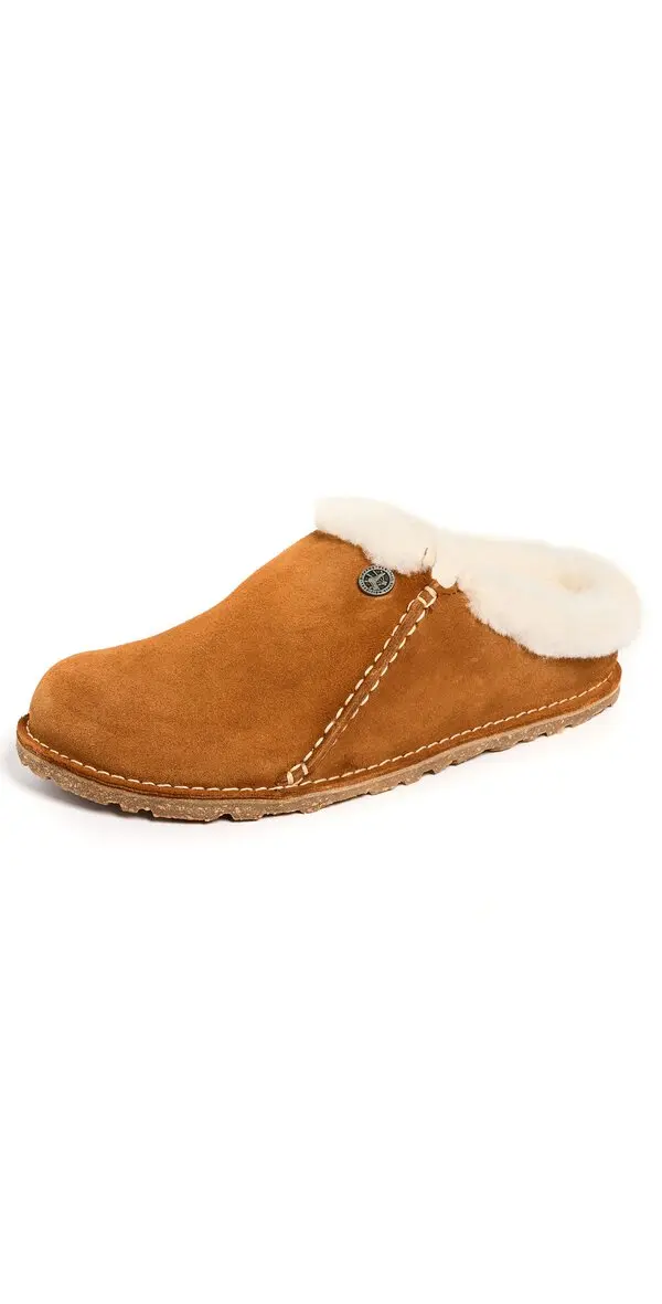 BIRKENSTOCK Zermatt Shearling Slippers - Mink