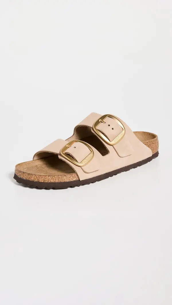 BIRKENSTOCK Arizona Big Buckle Sandals - Sandcastle