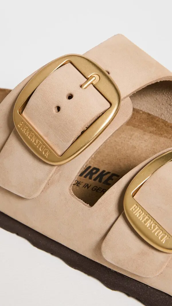 BIRKENSTOCK Arizona Big Buckle Sandals - Sandcastle