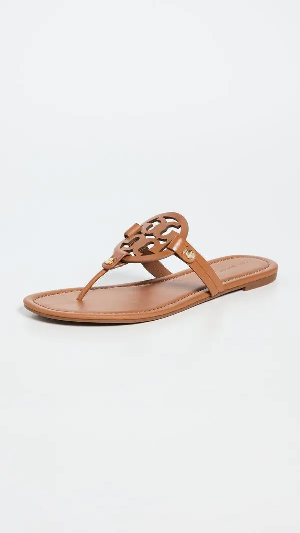 Tory Burch Miller Sandals - Vintage Vachetta
