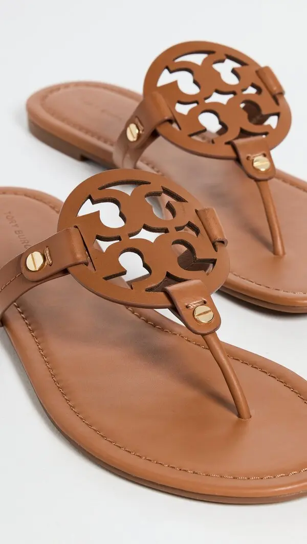 Tory Burch Miller Sandals - Vintage Vachetta