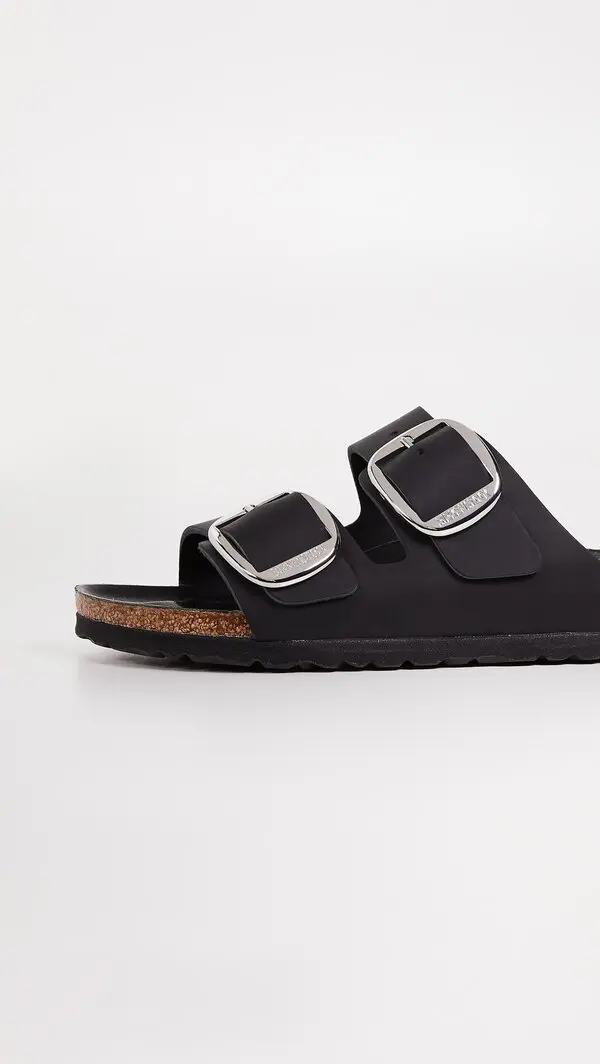 BIRKENSTOCK Arizona Big Buckle Sandals - Black