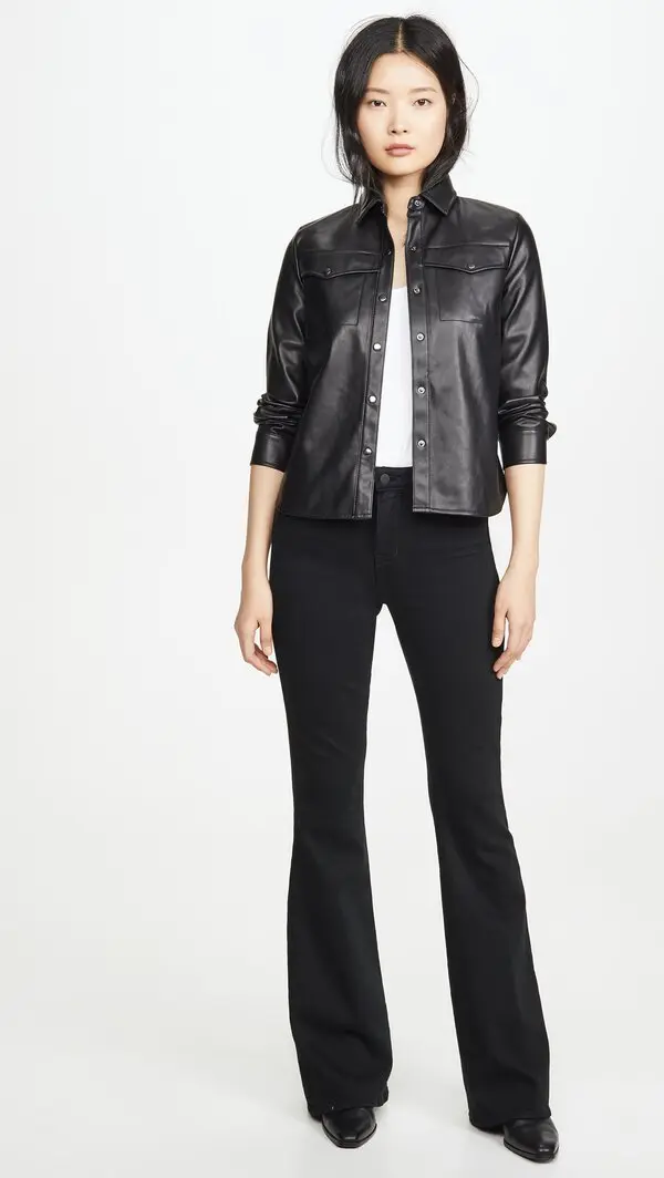 L'Agence Bell High-rise Flare Jeans