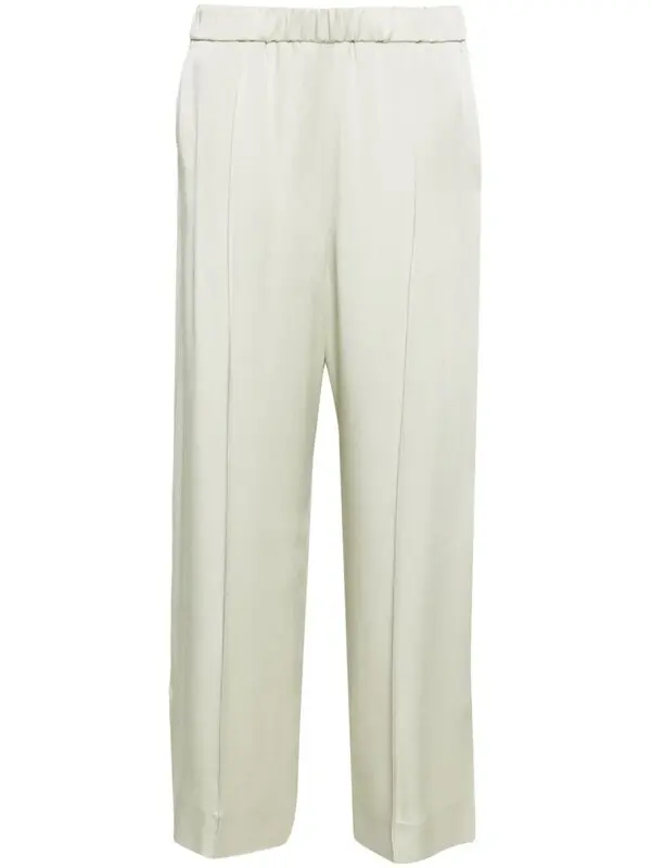 JIL SANDER Wide-leg Trousers - Green